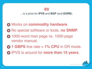 Kernel load-balancing for Docker containers using IPVS | PDF