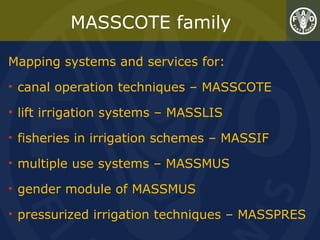 MASSCOTE: Modernization of Management, Operation, and Maintenance of ...