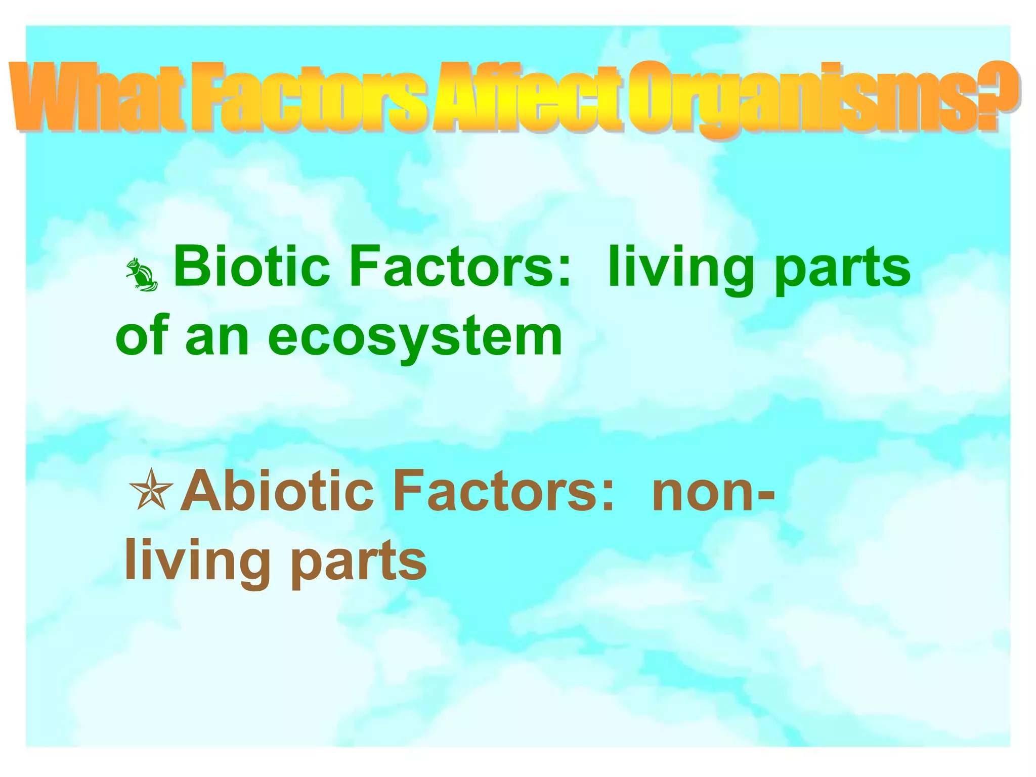 I:\7th grade\ecology\chapter1\ecology intro notes | PPT