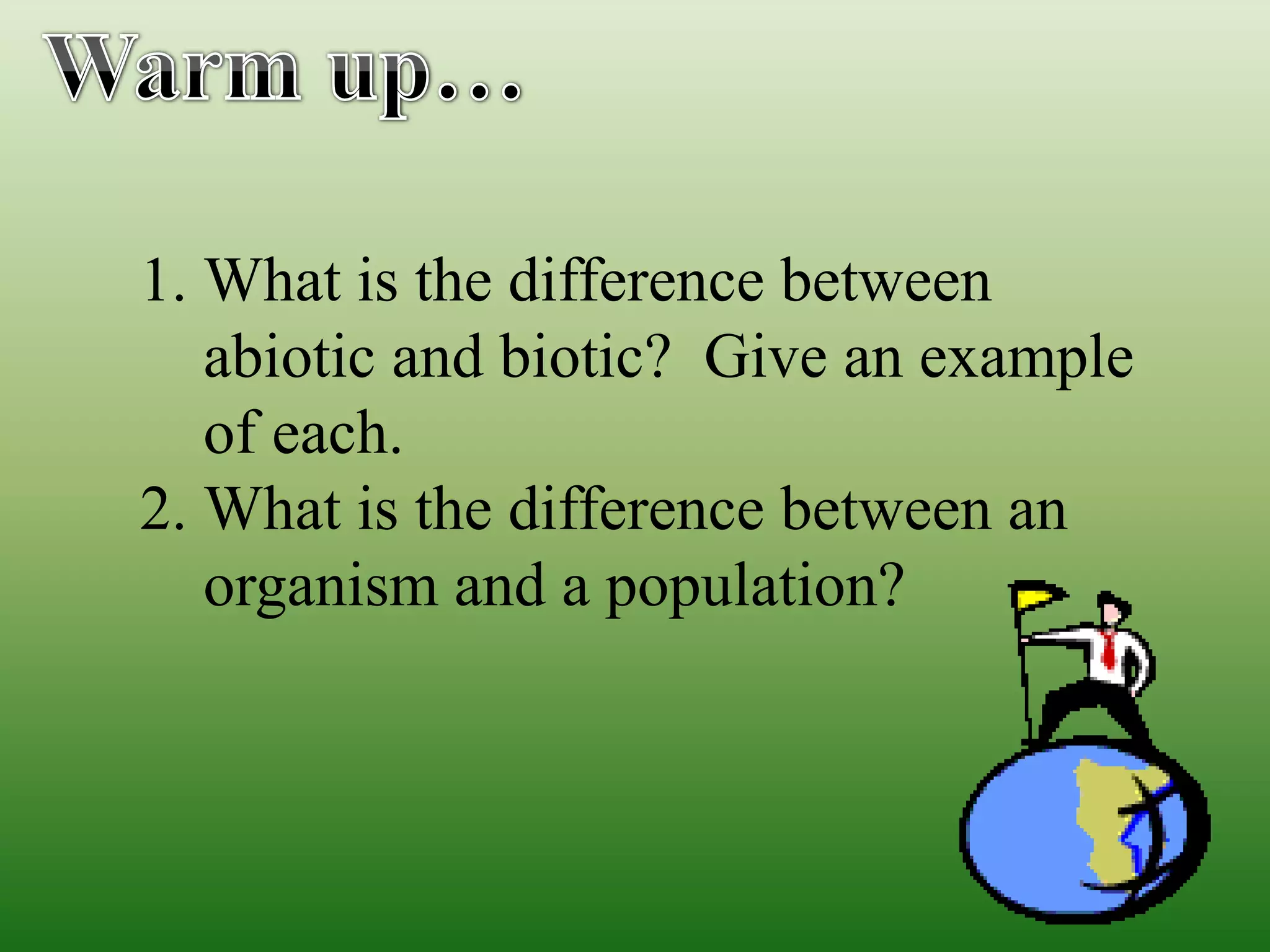 I:\7th grade\ecology\chapter1\ecology intro notes | PPTX