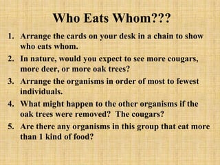 I:\7th grade\ecology\chapter1\ecology intro notes | PPT