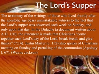 Ha60 09202015 why i love the church of christ part4 | PPT