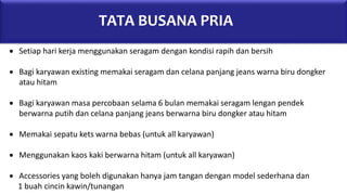 Std penampilan & seragam | PPTX