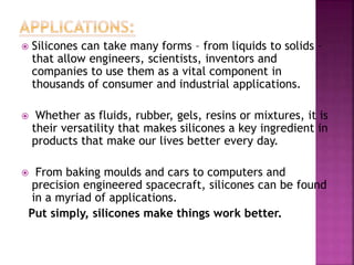 Uses Of Silicon