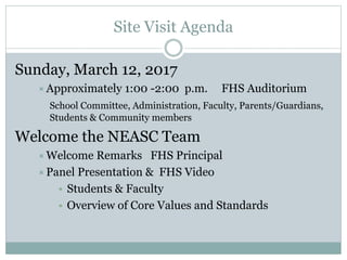 NEASC Overview 2017 | PPTX