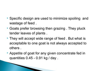 Feeding practices in small ruminants | PPT