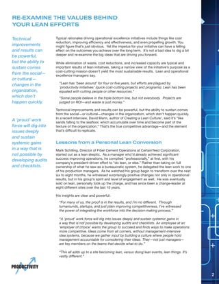 Leading lean | PDF | Executive Leadership & Management | Business