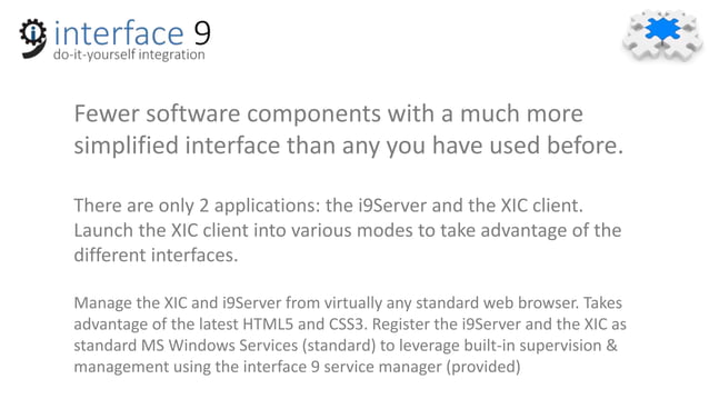 I9 systems integration overview | PPT