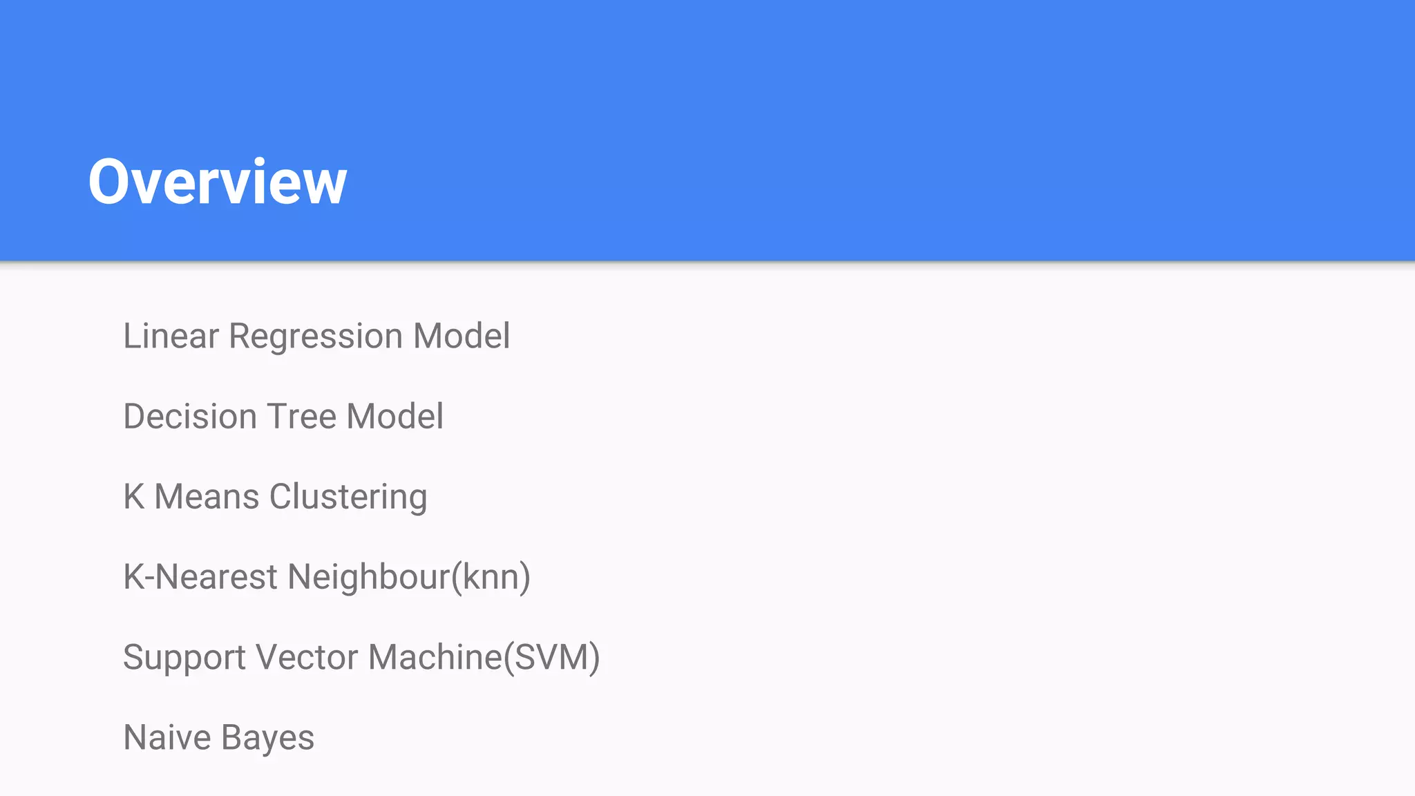 Machine learning in R | PPT