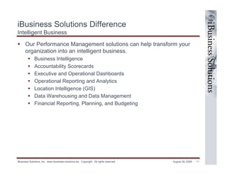 Our Company Overview -- iBusiness Solutions | PDF