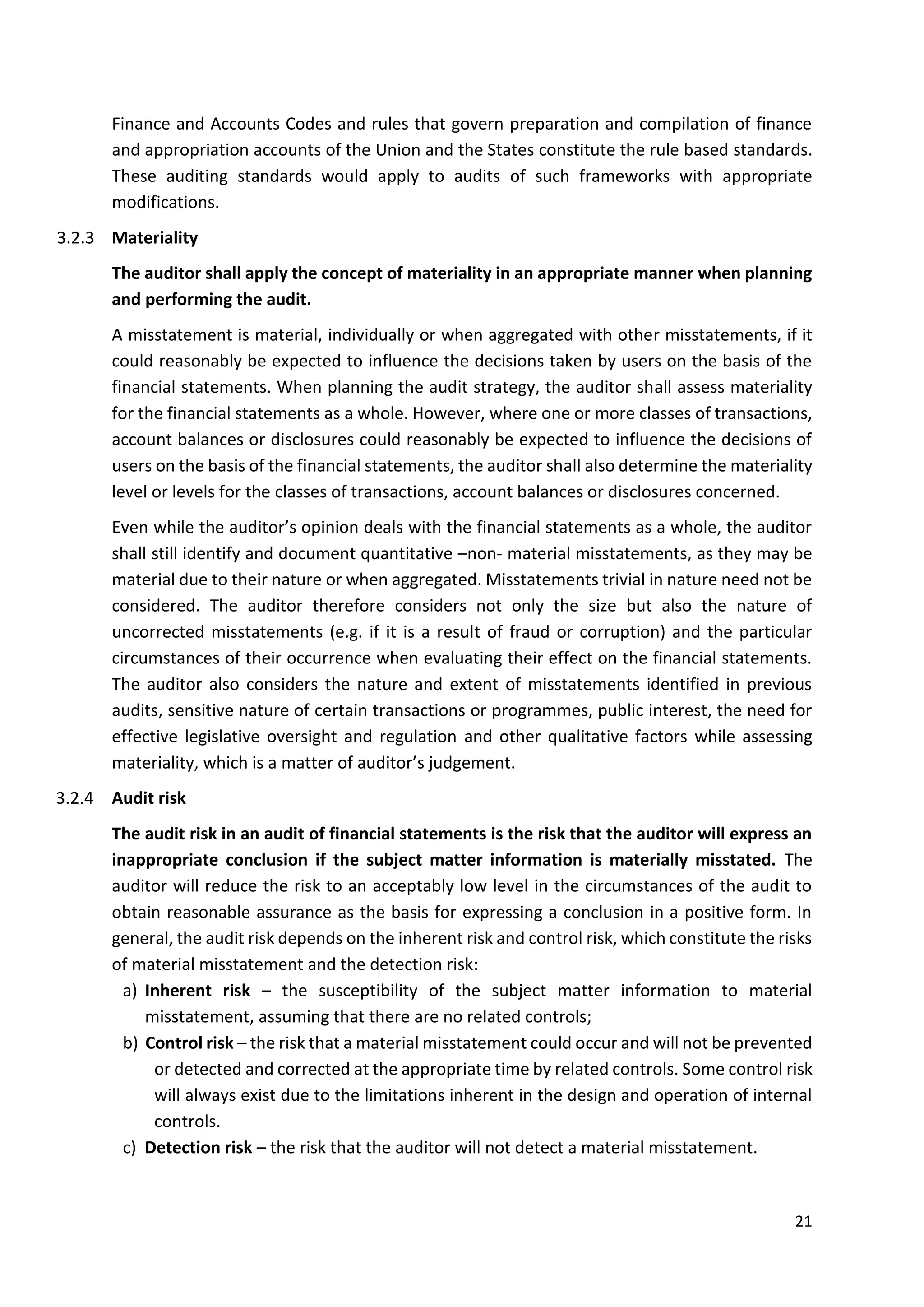 CAG’s Auditing Standards 2017 | PDF