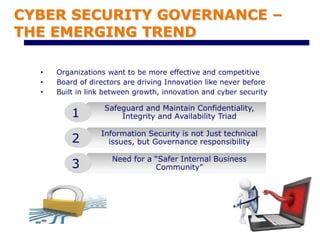 Cyber Security Organizational Operating Model and Governance | PPTX