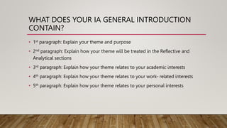 General Introduction Presentation. | PPT
