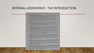 General Introduction Presentation. | PPT