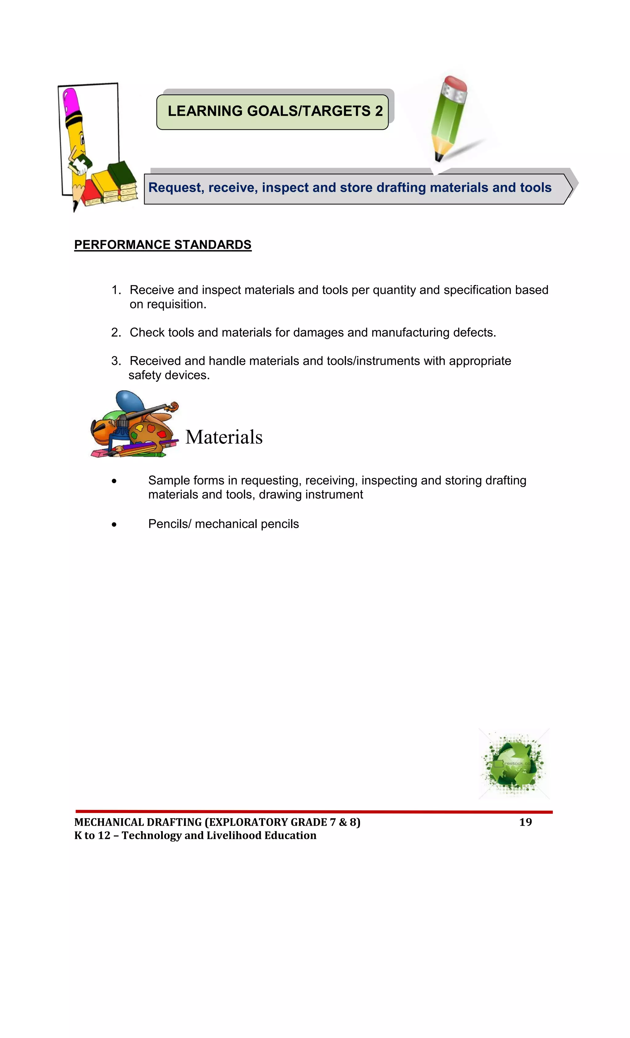 LEARNING MATERIALS GRADE 7 TO 8 | PDF