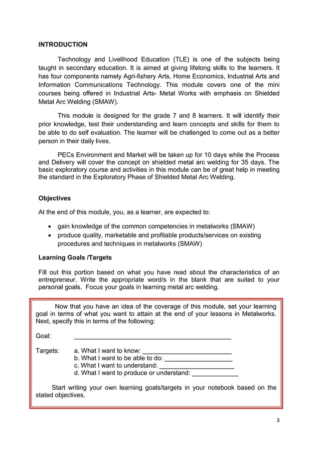 METAL WORKS - GRADE 7 & 8 | PDF | Secondary Education | Education