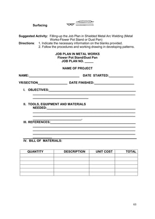 METAL WORKS - GRADE 7 & 8 | PDF