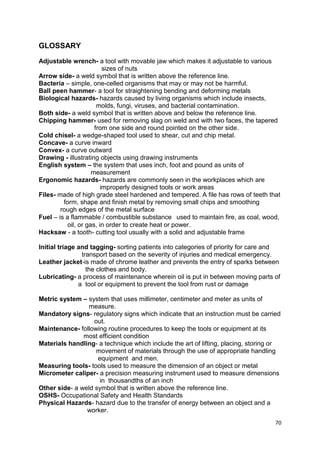 METAL WORKS - GRADE 7 & 8 | PDF