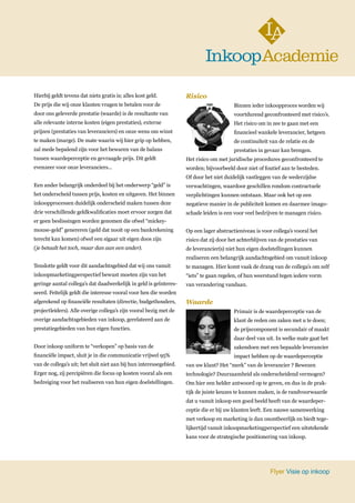 Ia 0. Visie Op Inkoop | PDF