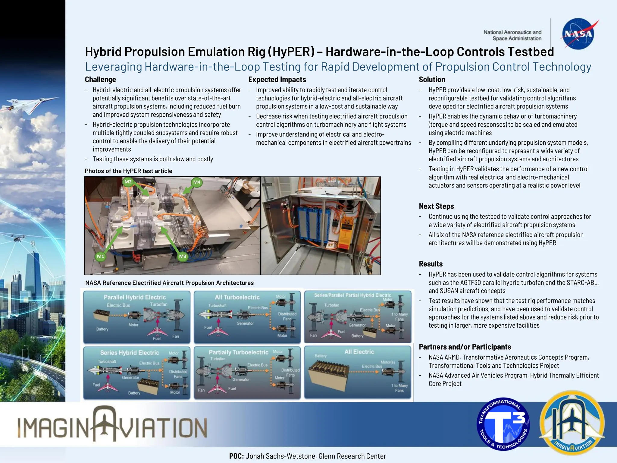 NASA Hybrid Propulsion Emulation Rig (HyPER) – Hardware-in-the-Loop ...