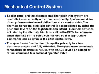 flight stability and control devices and parameters in boeing 777 | PPT