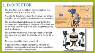 STUDIO PRODUCTION/ TELEVISION PRODUCTION | PPTX