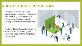 STUDIO PRODUCTION/ TELEVISION PRODUCTION | PPTX