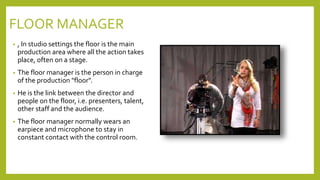 STUDIO PRODUCTION/ TELEVISION PRODUCTION | PPTX