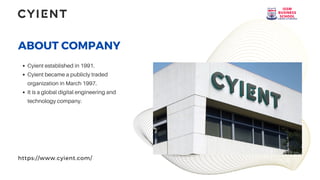 Industry Analysis - CYIENT | PDF