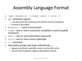 Intel 64bit Architecture | PPT