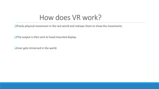 Business Applications of Virtual Reality | PPTX