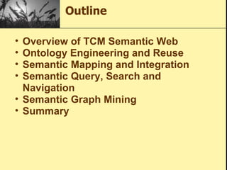 Semantic Web Development for Traditional Chinese Medicine | PPT