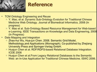 Semantic Web Development for Traditional Chinese Medicine | PPT