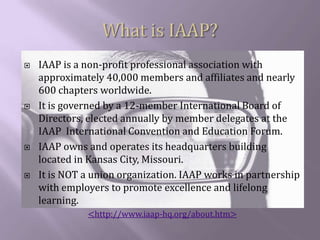 IAAP | PPSX | Business | Business and Finance