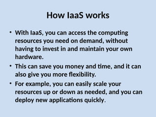 Introduction to IAAS(Infrastructure as a service).pptx