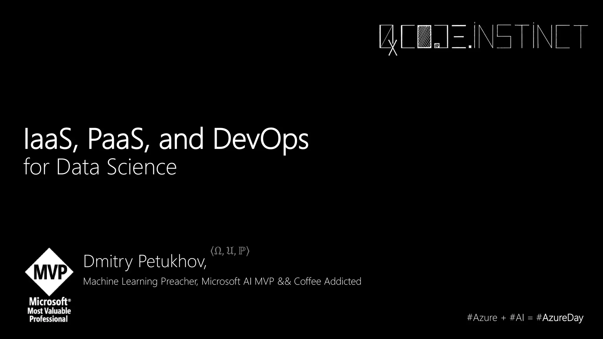 IaaS, PaaS, and DevOps for Data Scientist | PPT