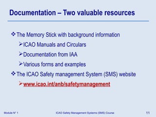 Iaa sms module n° 1 – sms course introduction | PPT