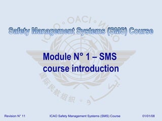 Iaa sms module n° 1 – sms course introduction | PPT