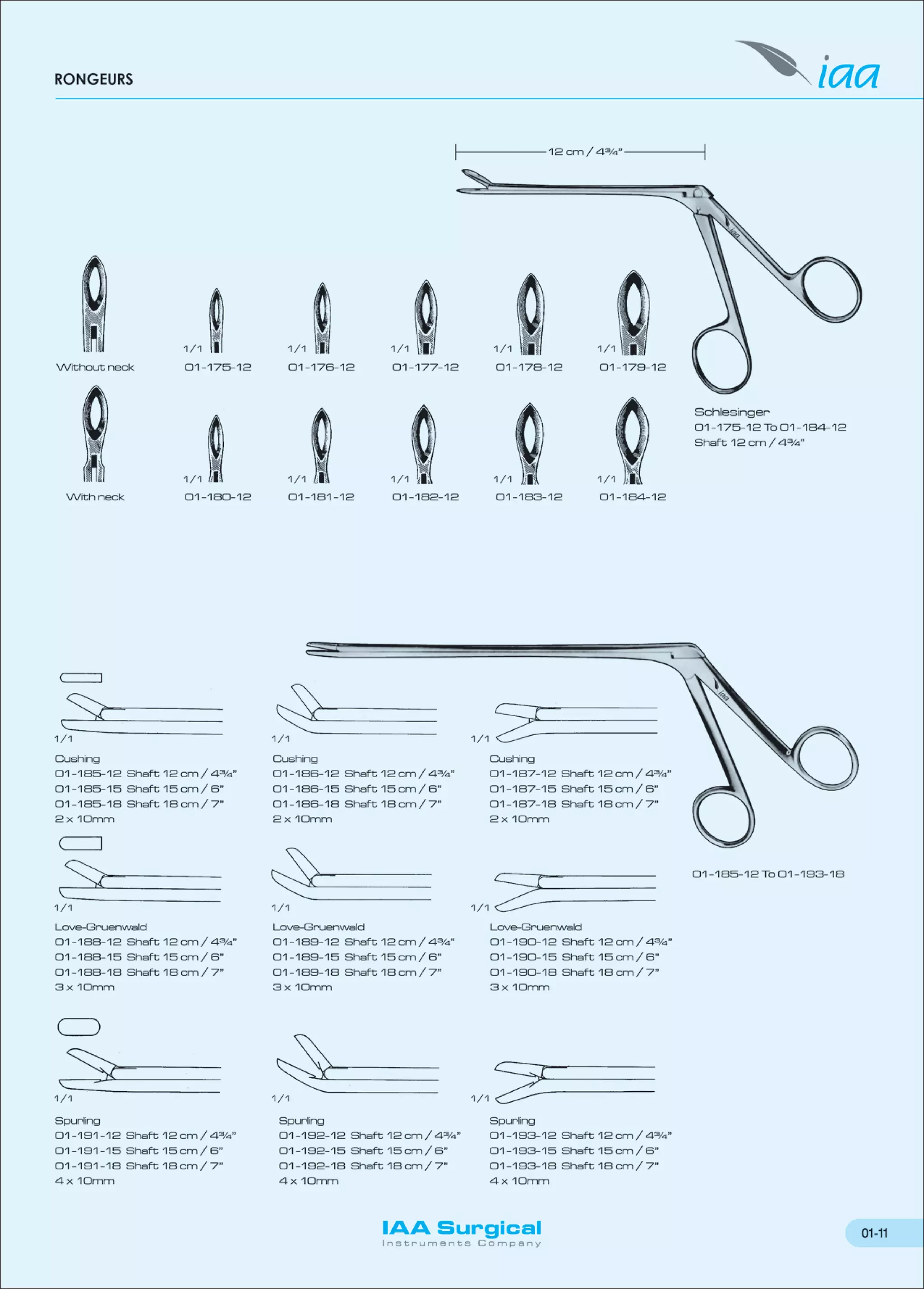IAA Surgical Catalogue P01 | PDF