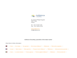 InAlliance Consulting : Indian Automotive Sector snapshot | PDF