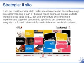 IAB 2006 Case history Istituto Europeo di Design | PPT