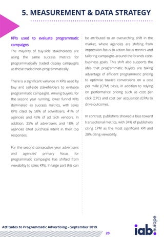 IAB Europe Attitudes-to-programmatic-advertising-report Sept-2019 | PDF