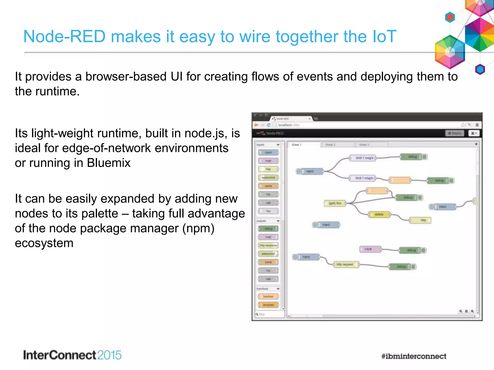 IAB3948 Wiring the internet of things with Node-RED | PPTX