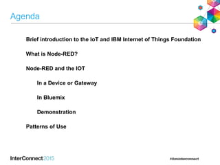 IAB3948 Wiring the internet of things with Node-RED | PPTX