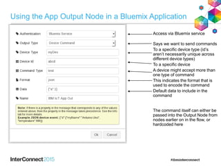 IAB3948 Wiring the internet of things with Node-RED | PPTX