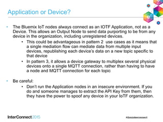 IAB3948 Wiring the internet of things with Node-RED | PPTX
