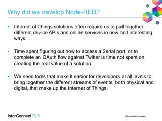 IAB3948 Wiring the internet of things with Node-RED | PPTX