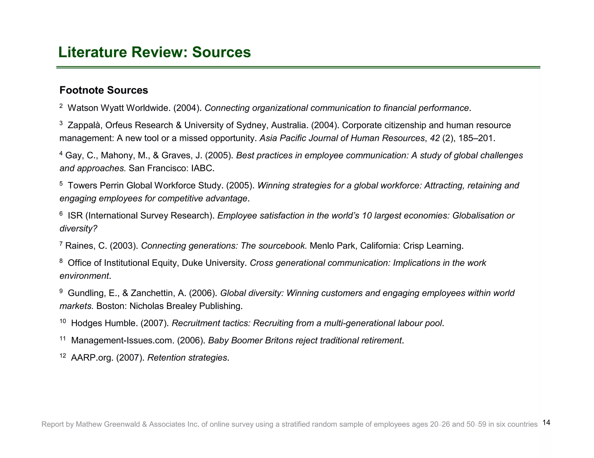 Survey of generational communications differences around the globe | PDF