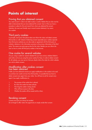 Iab cookie compliance guide | PDF
