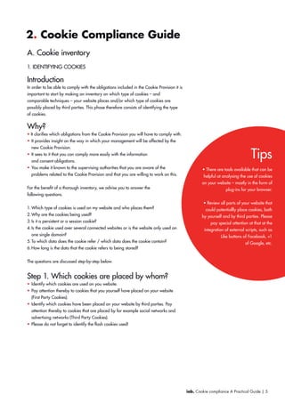 Iab cookie compliance guide | PDF